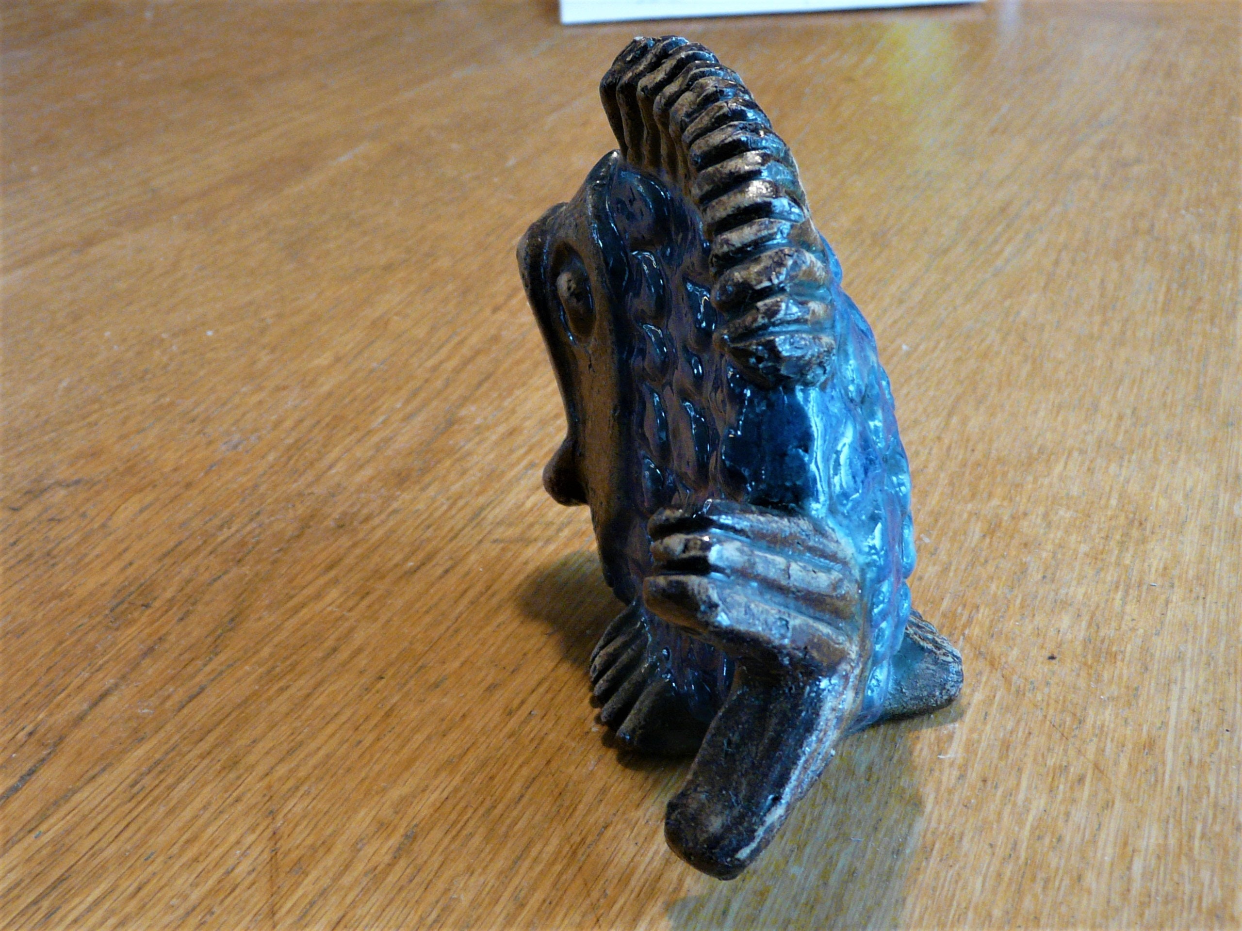 Steinzeug Fisch Figur von Willy Fischer für EGO Schweden. | Etsy