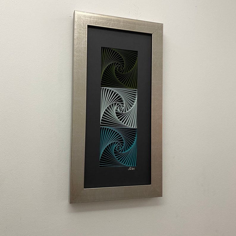 3D Paper Art Frames, Wall Sculpture Quilling Art, 3D Layered Paper Art ...