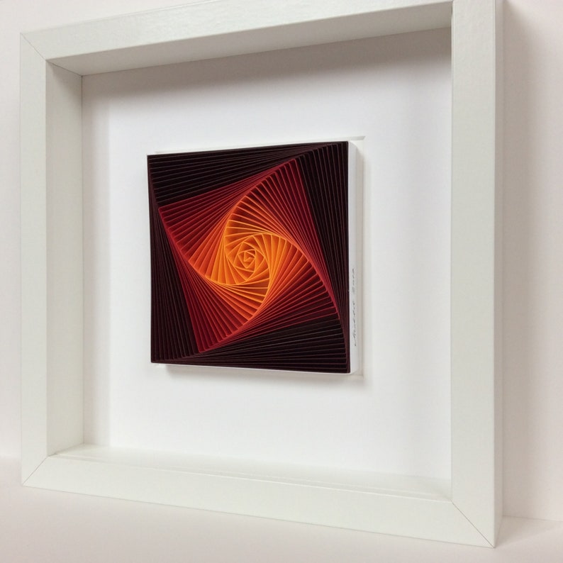 3d Geometric Wall Art Spiral Wall Hanging Sacred Geometry - Etsy