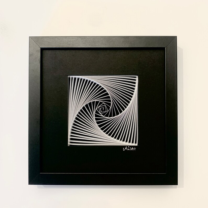 Quilling Personalized Mathematics Art as Math Gift/ Modern - Etsy