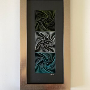 3D Paper Art Frames, Wall Sculpture Quilling Art, 3D Layered Paper Art ...