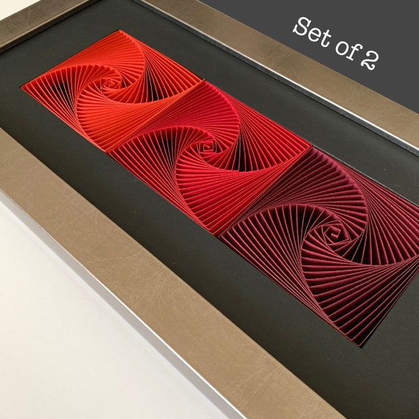 Red Wall Hanging - Etsy