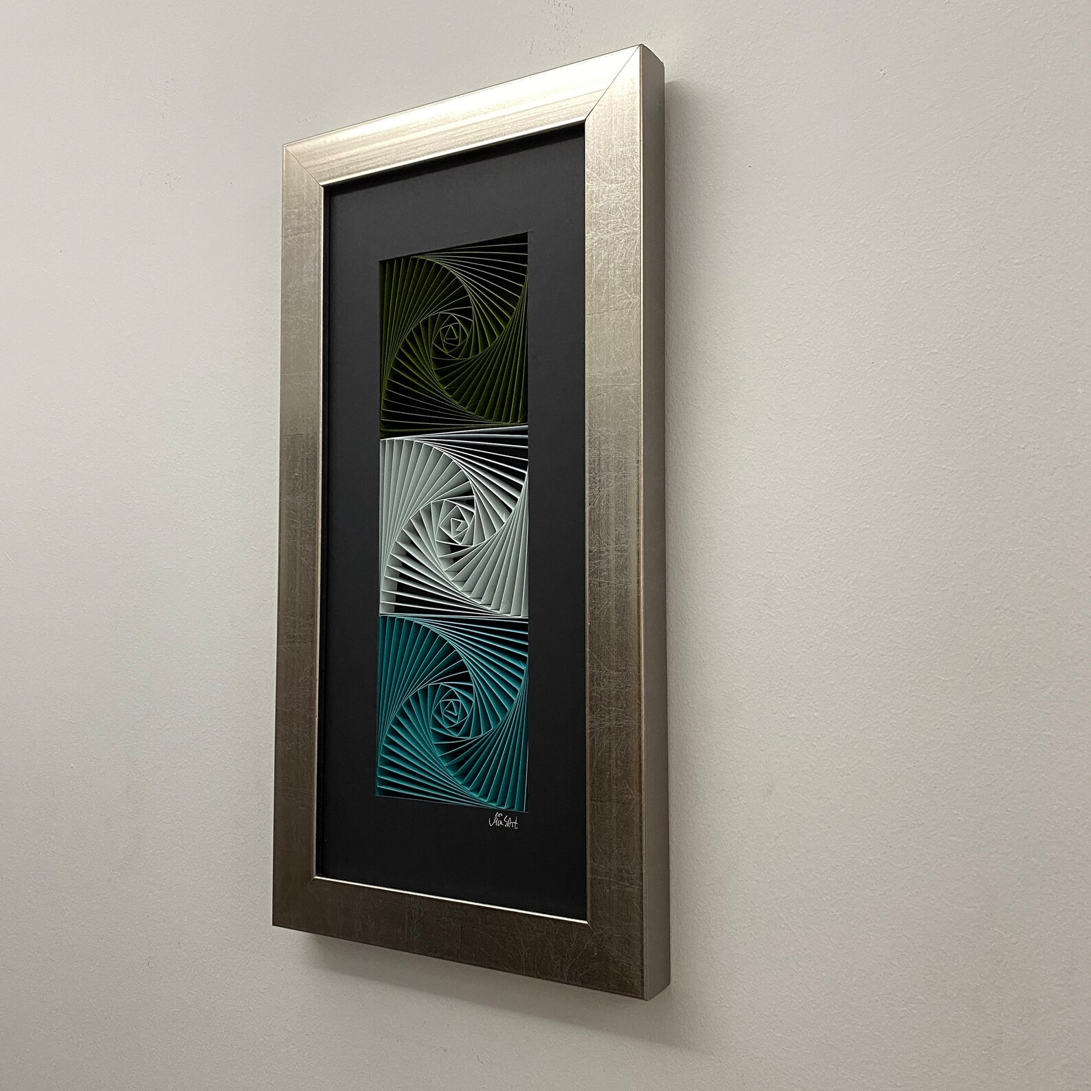 3D Paper Art Frames, Wall Sculpture Quilling Art, 3D Layered Paper Art ...
