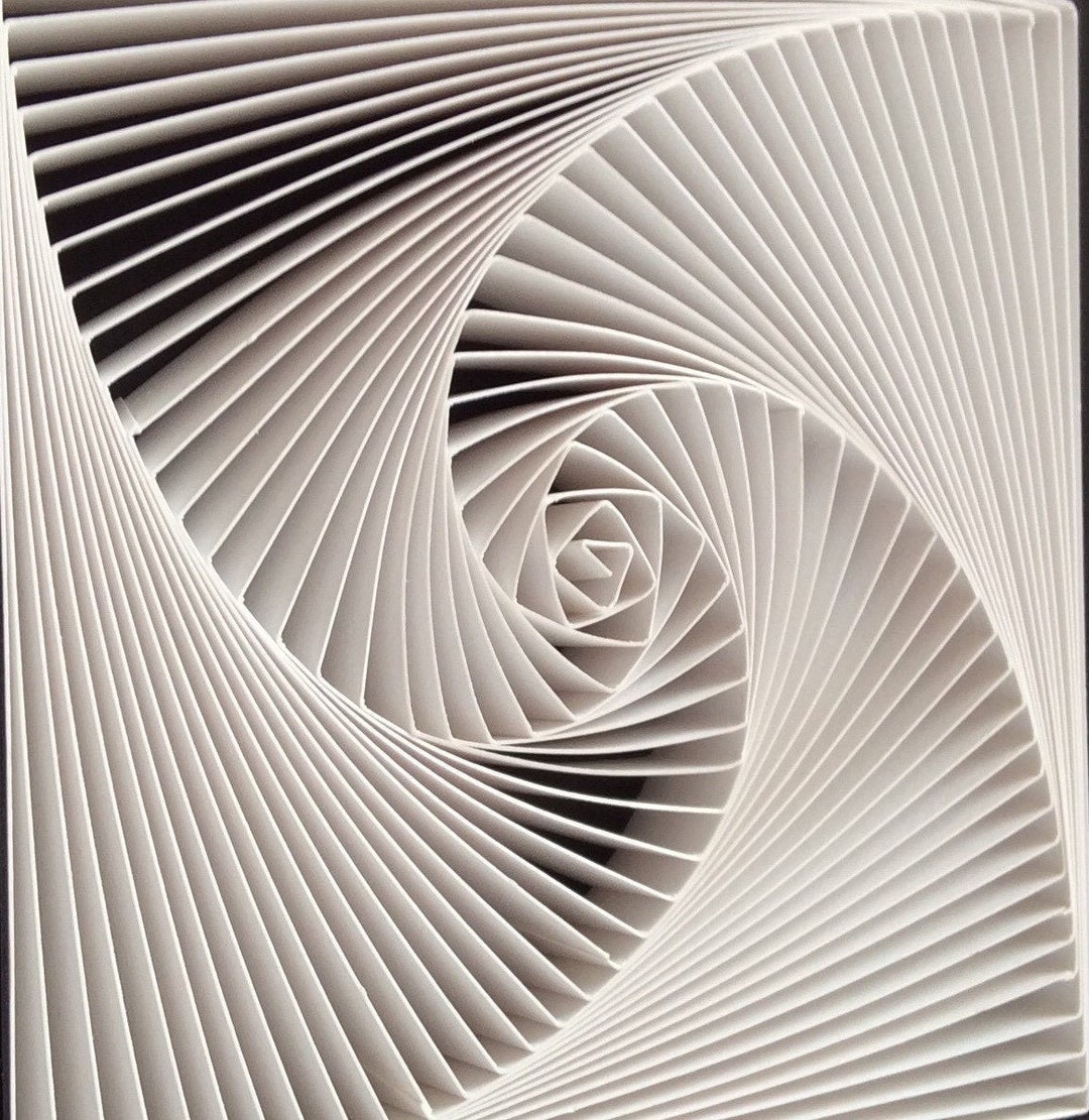 Quilling Personalized Mathematics Art as Math Gift/ Modern Framed Black ...