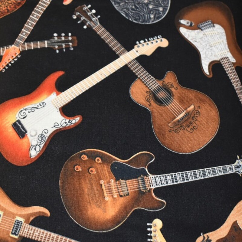 Guitar Quilt Pattern - Etsy
