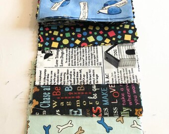 Dog Charm Pack Fabric - Etsy