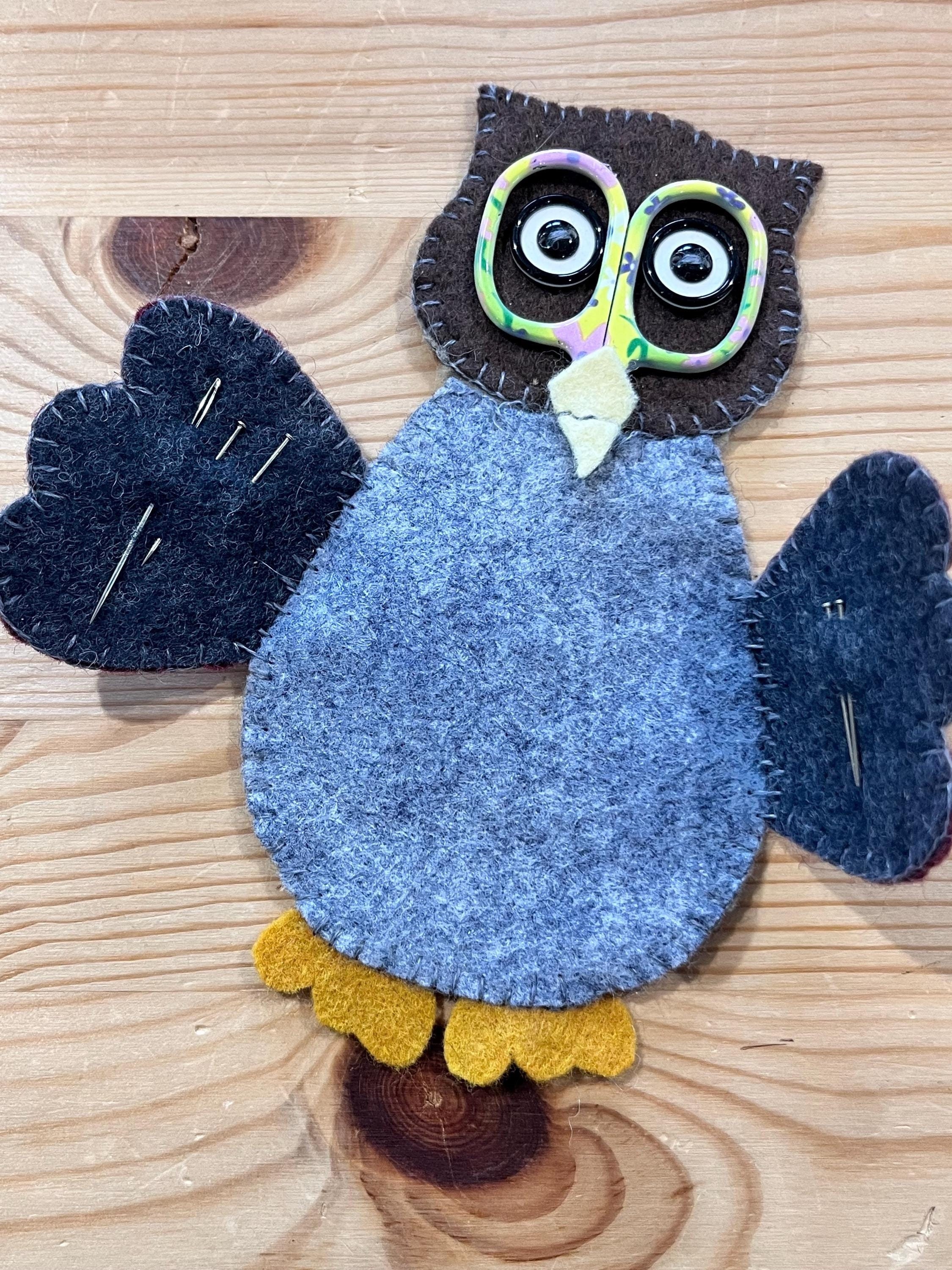 Deirdre Barn Owl Scissor Keep and Needlecase Digital Sewing Pattern ...