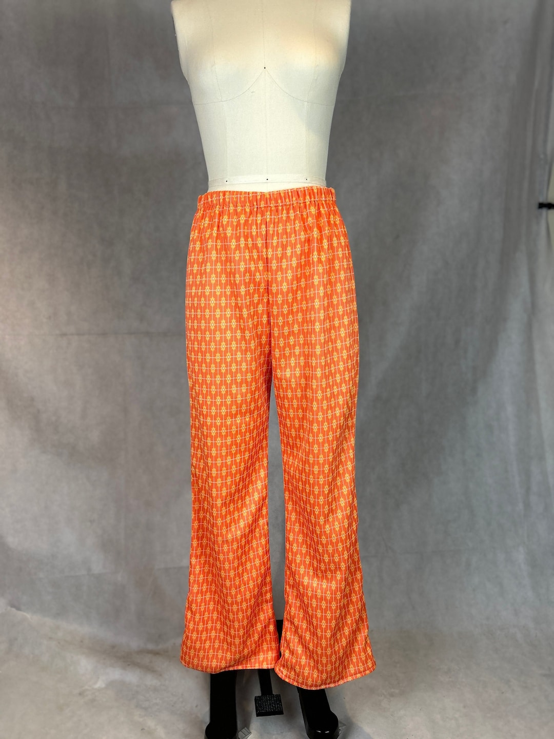 Vintage 70s Fabric, Vintage 70s Pattern, Brand New Retro 1970s Double ...
