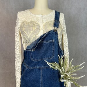 Vintage Cottage Core 1980s/1990s Classic Overalls Jumper Dress Make ...