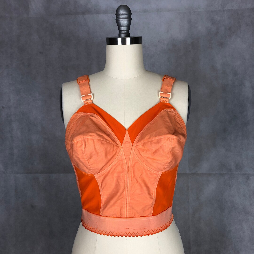 Upcycled Dyed and Heat Set Vintage Long Line Bra - Sexy & Sassy - Etsy