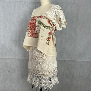 Vintage 1950s Cotton California Map Becomes the Perfect Top Once I Add ...