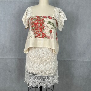 Vintage 1950s Cotton California Map Becomes the Perfect Top Once I Add ...