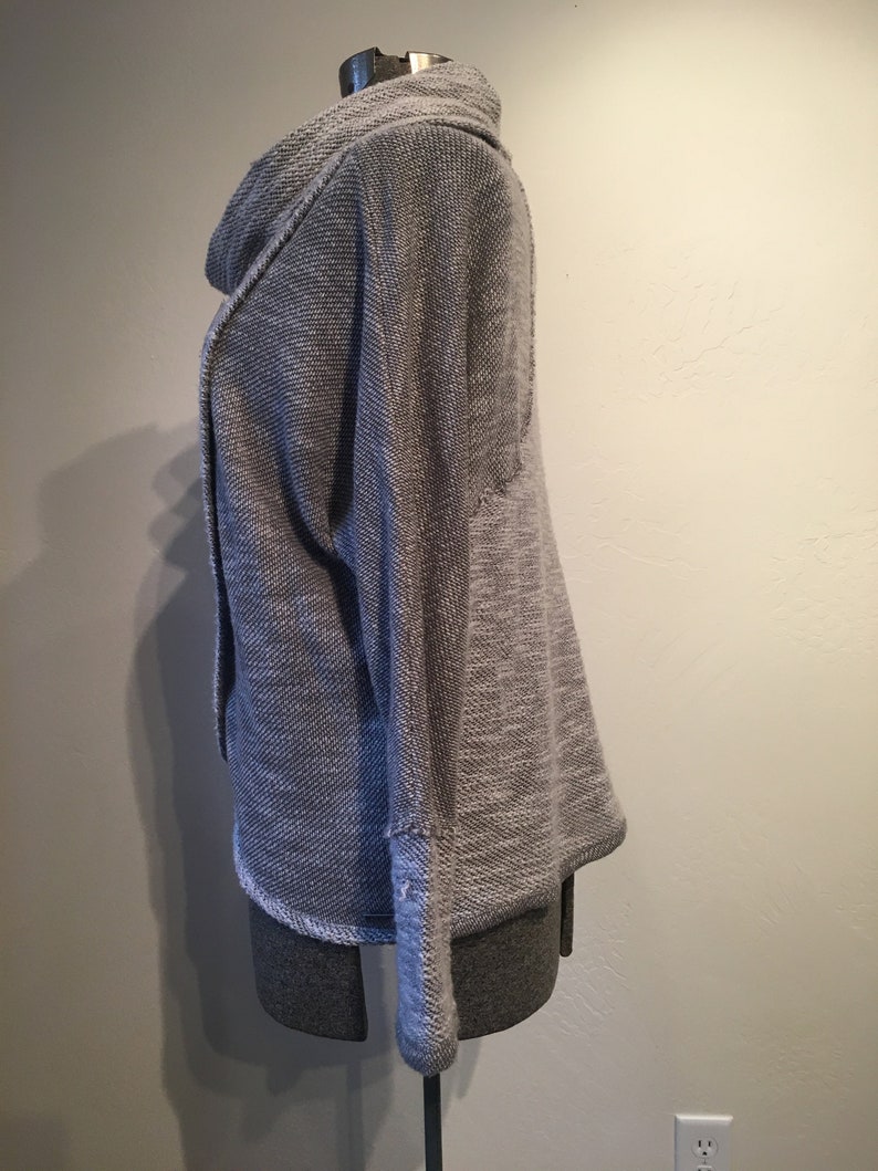 Vintage Upcycled Mid Century Medieval Rag Cloth Open Front - Etsy