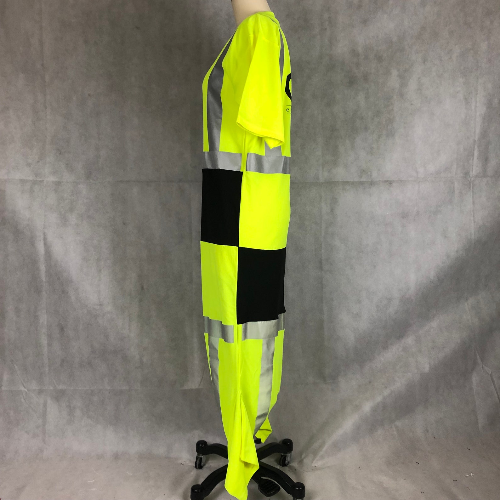 Conjoined Traffic Neon Jumpsuit Deconstructed Hybrid of Two - Etsy
