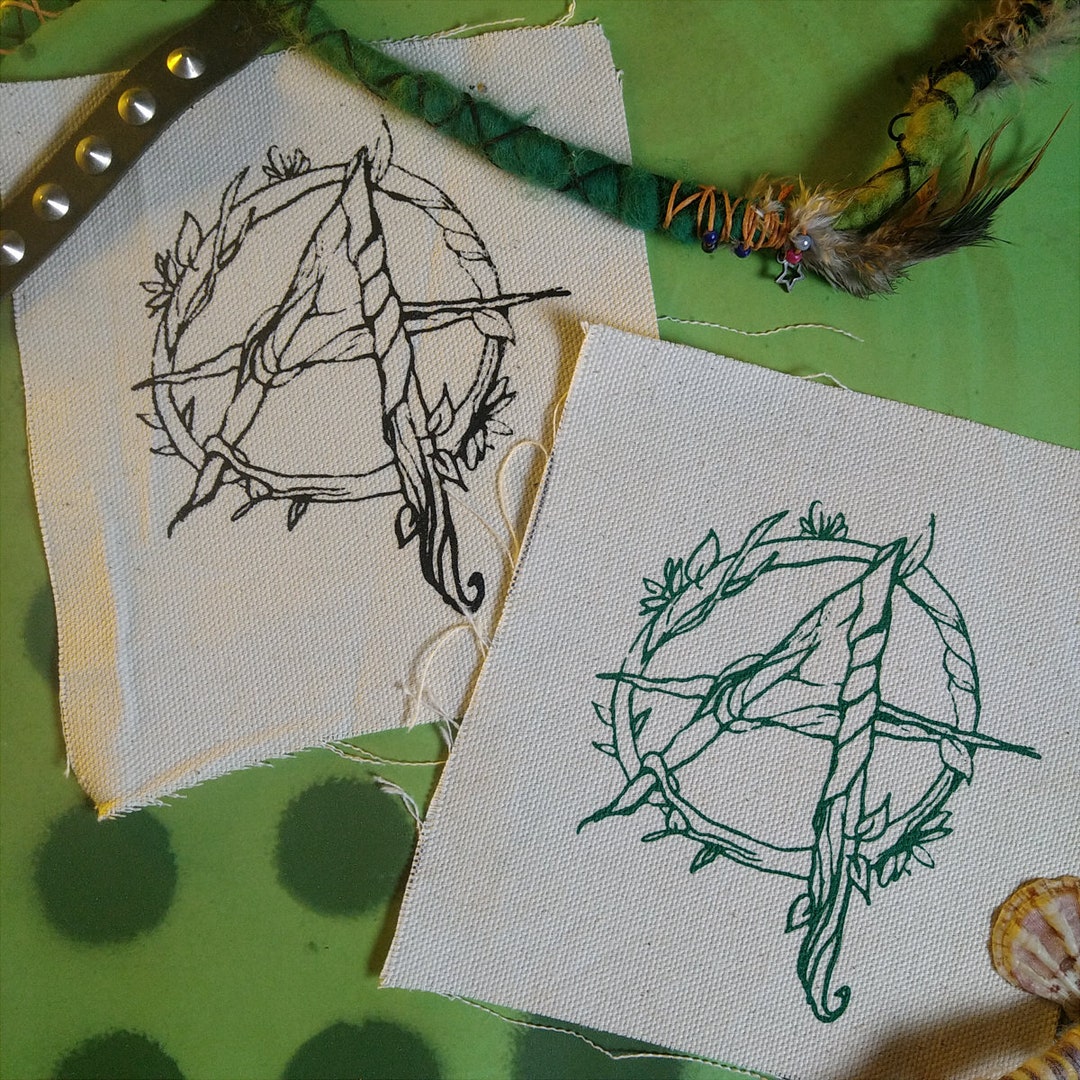 Patch Anarchy Nature - Etsy
