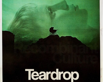 Teardrop Poster - Etsy