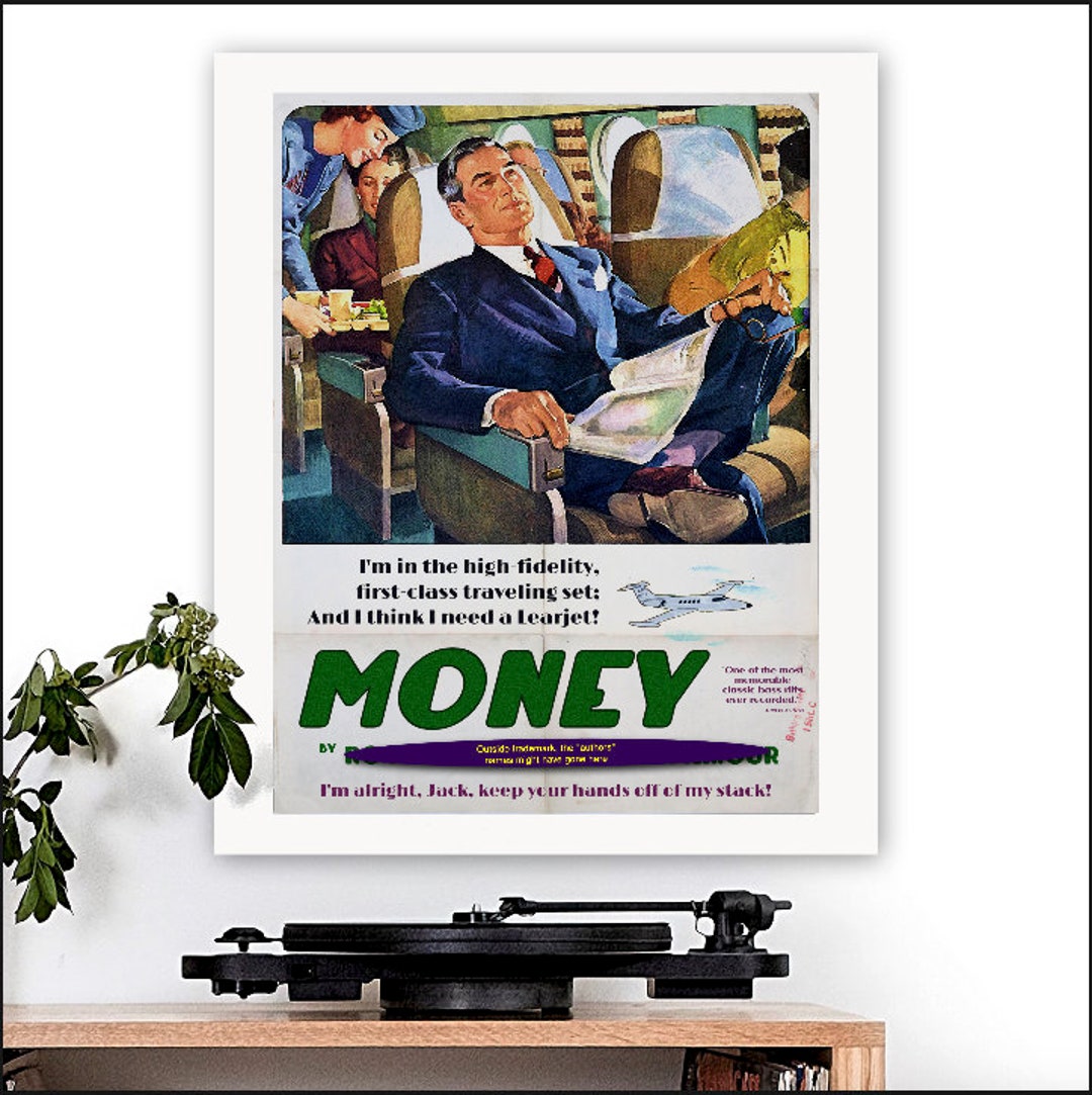 Pink Floyd-inspired 'money' V1 Art Print - Etsy Canada