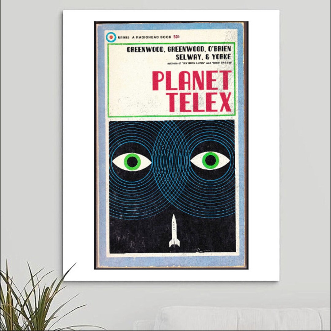 Radiohead-inspired 'planet Telex' Art Print - Etsy