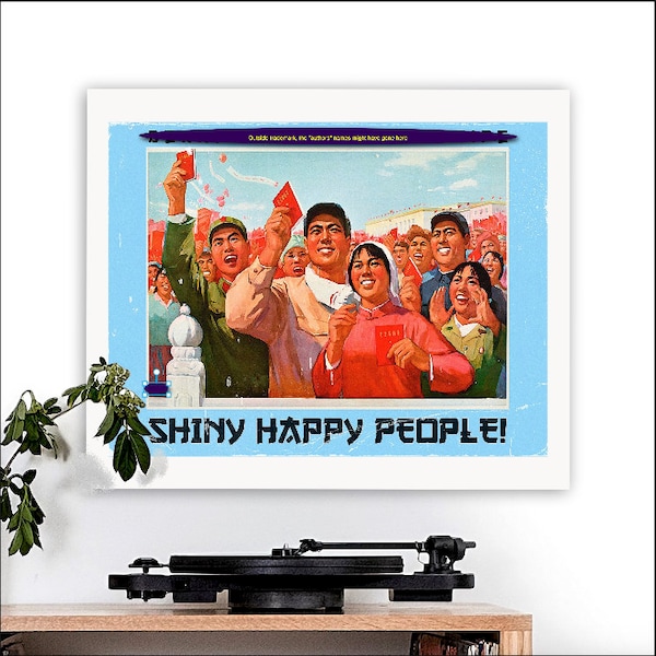 Shiny Happy People - Etsy