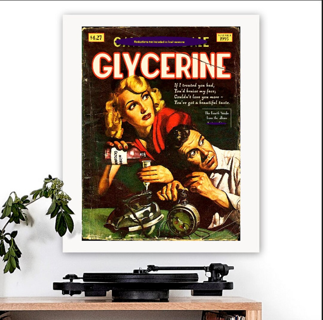 Bush-inspired 'glycerine' Art Print - Etsy