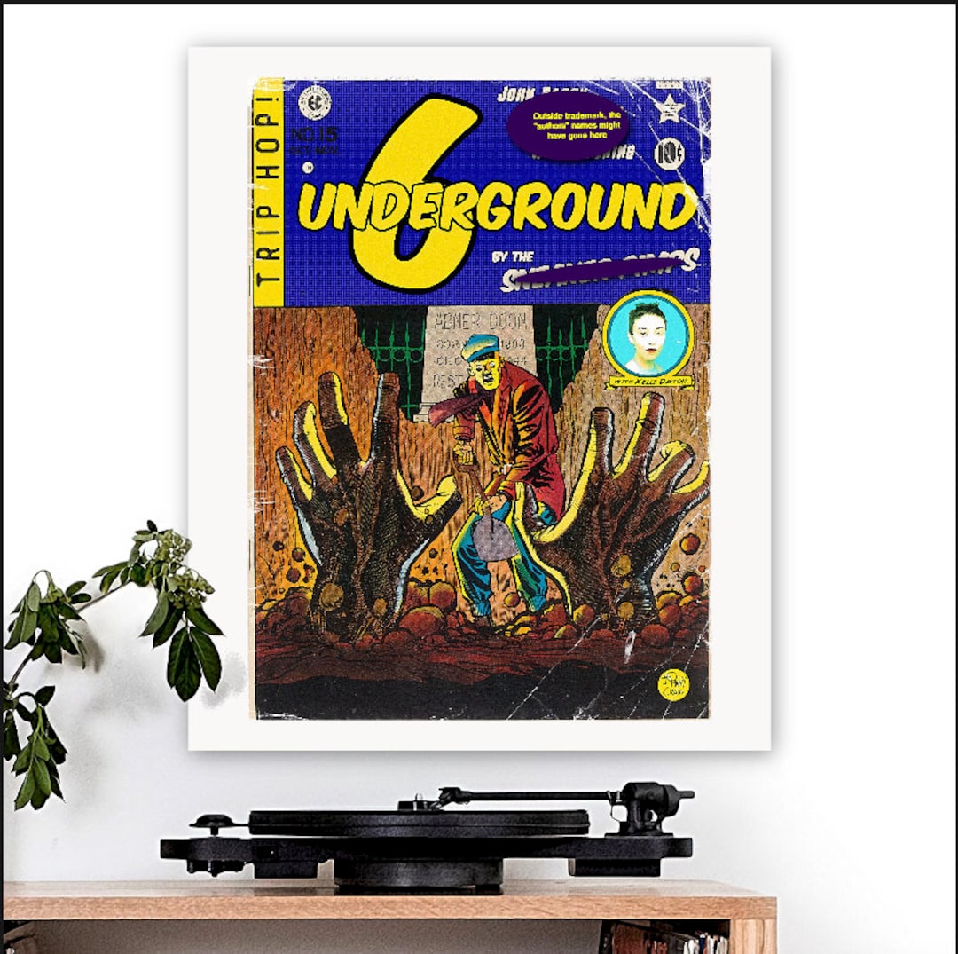 Sneaker Pimps-inspired '6 Underground' Art Print - Etsy