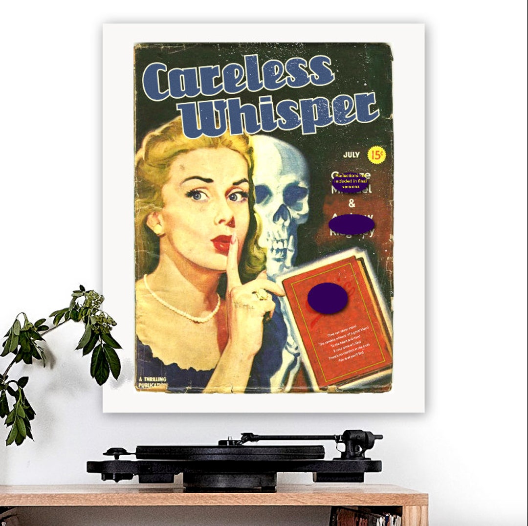 Whaminspired 'careless Whisper' Art Print - Etsy