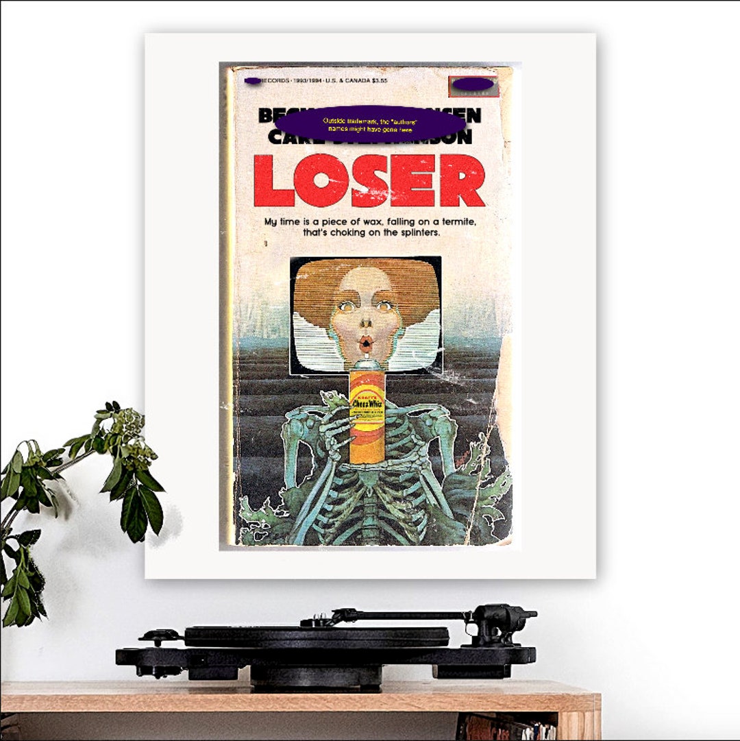 Beck-inspired 'loser' Art Print - Etsy