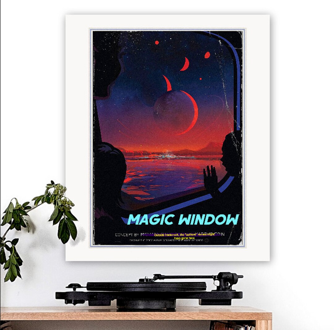 Boards of Canada-inspired 'magic Window' Art Print - Etsy