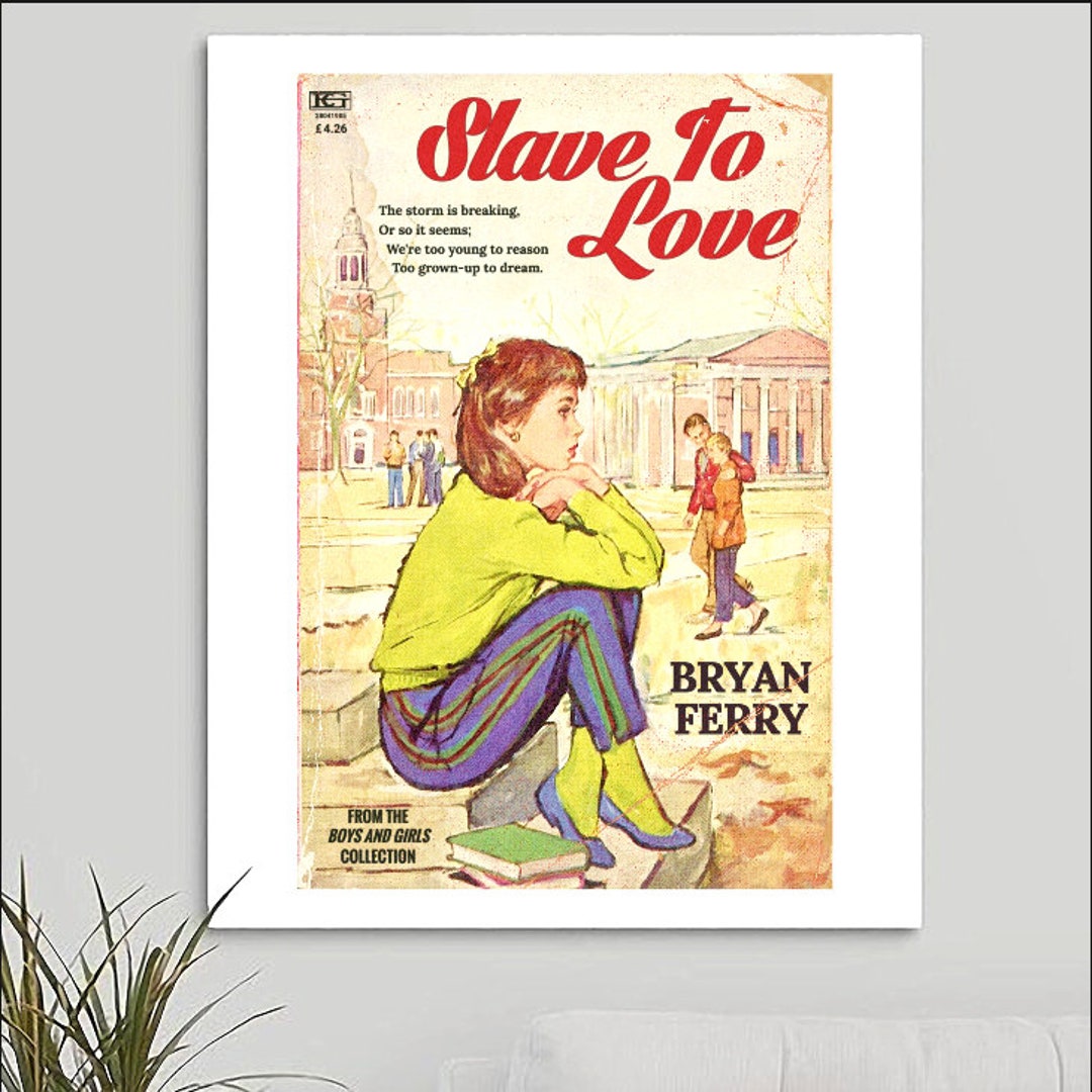 Bryan Ferry 'slave to Love' V1 Art Print - Etsy