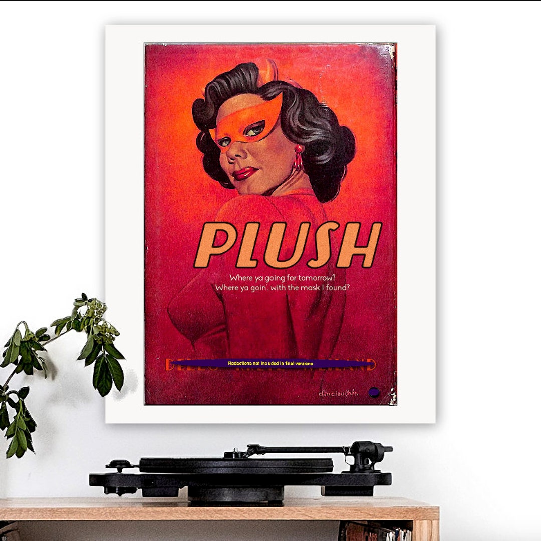 Stone Temple Pilots/stp-inspired 'plush' Art Print - Etsy
