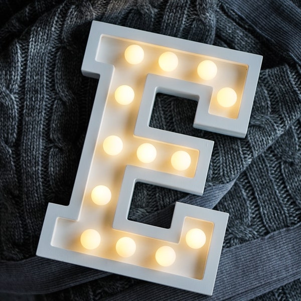 Lamp Letter - Etsy