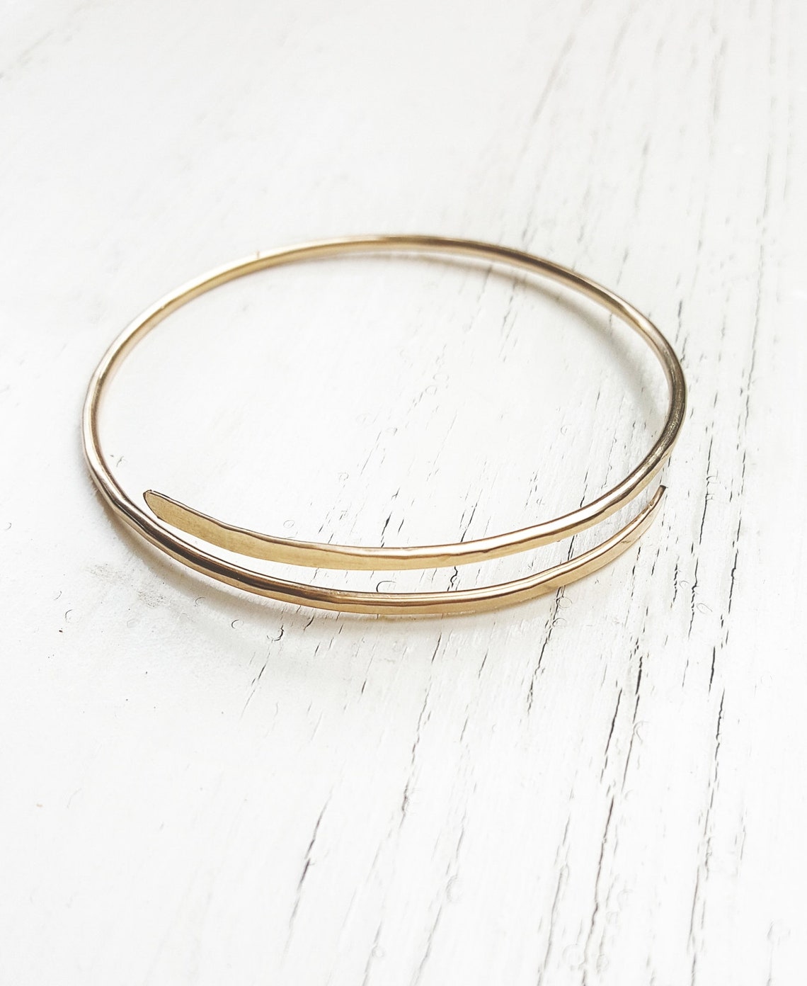 Arm Cuff Bracelet Hammered Gold Bracelet Gold Bangles 14k - Etsy Canada