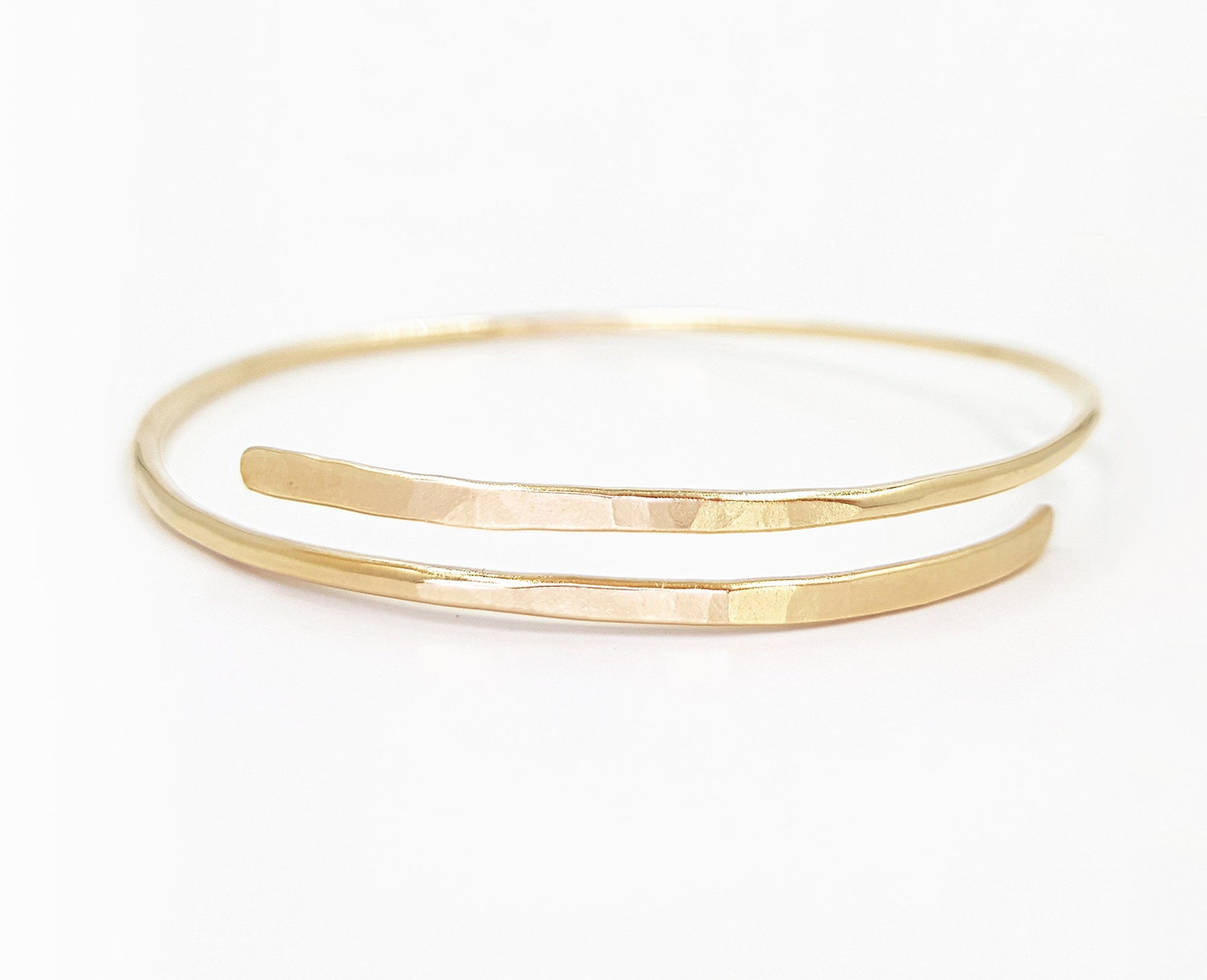 Arm Cuff Bracelet Hammered Gold Bracelet Gold Bangles 14k - Etsy Canada