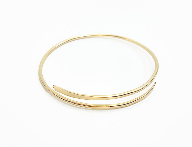 Arm Cuff Bracelet Hammered Gold Bracelet Gold Bangles 14k - Etsy Canada