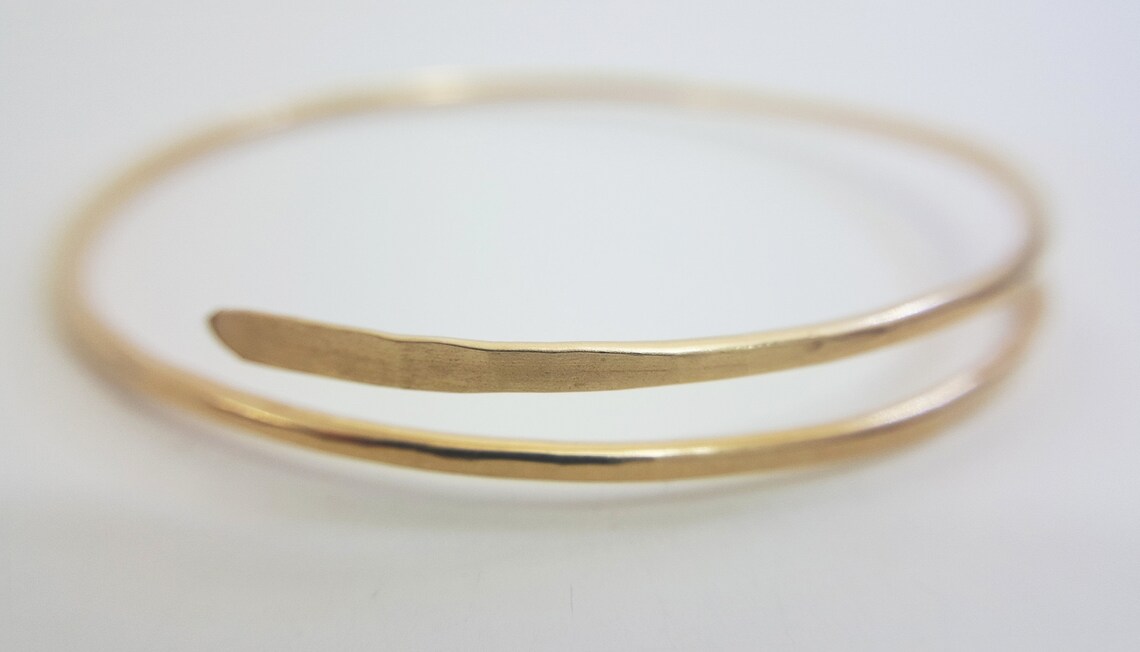 Arm Cuff Bracelet Hammered Gold Bracelet Gold Bangles 14k - Etsy Canada