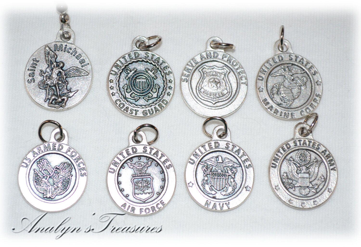 Police Serve & Protect Personalized St. Michael Chaplet/Pocket | Etsy