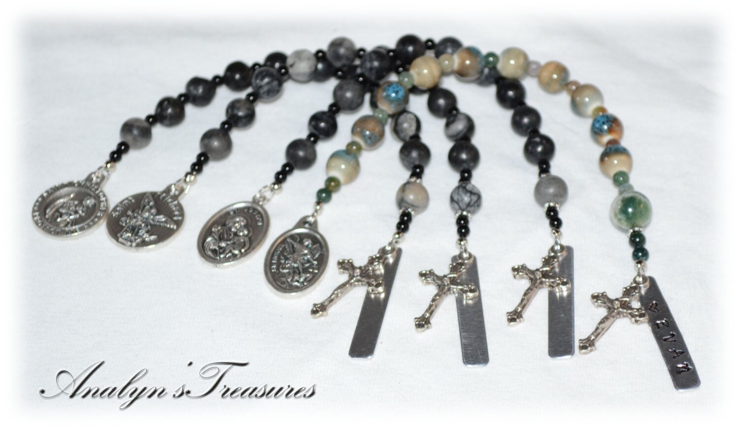 Police Serve & Protect Personalized St. Michael Chaplet/Pocket | Etsy