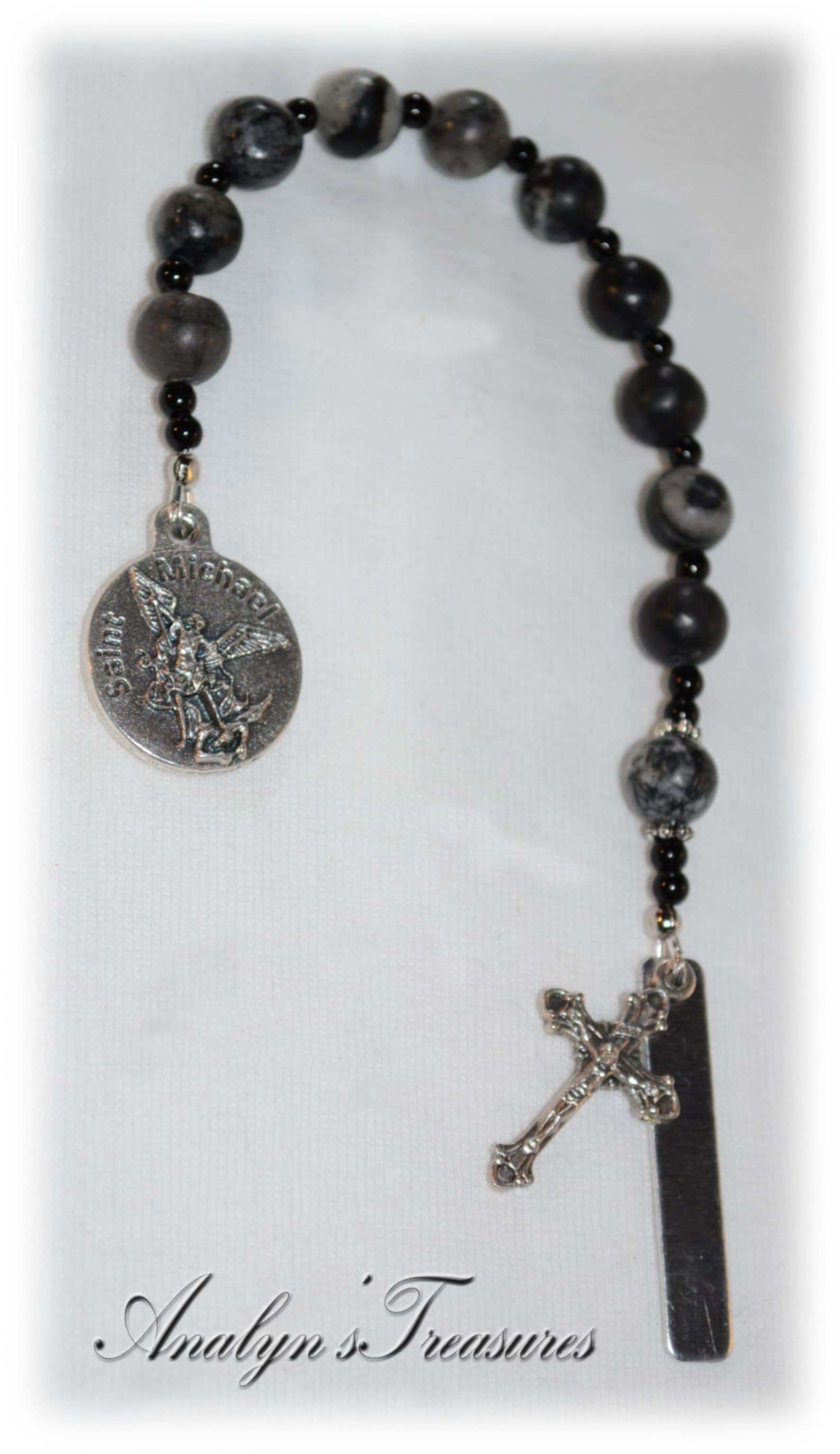 Police Serve & Protect Personalized St. Michael Chaplet/pocket | Etsy