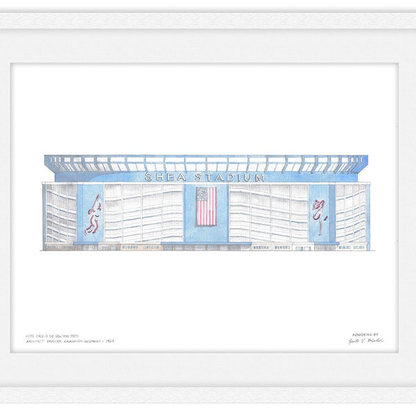 Shea Stadium - Etsy