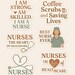 Nurse Sticker Sheet – Cute Medical Stickers for Nurses, Planner ...