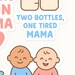 Twin Mom Sticker Sheet – Printable Digital Stickers for Planners ...