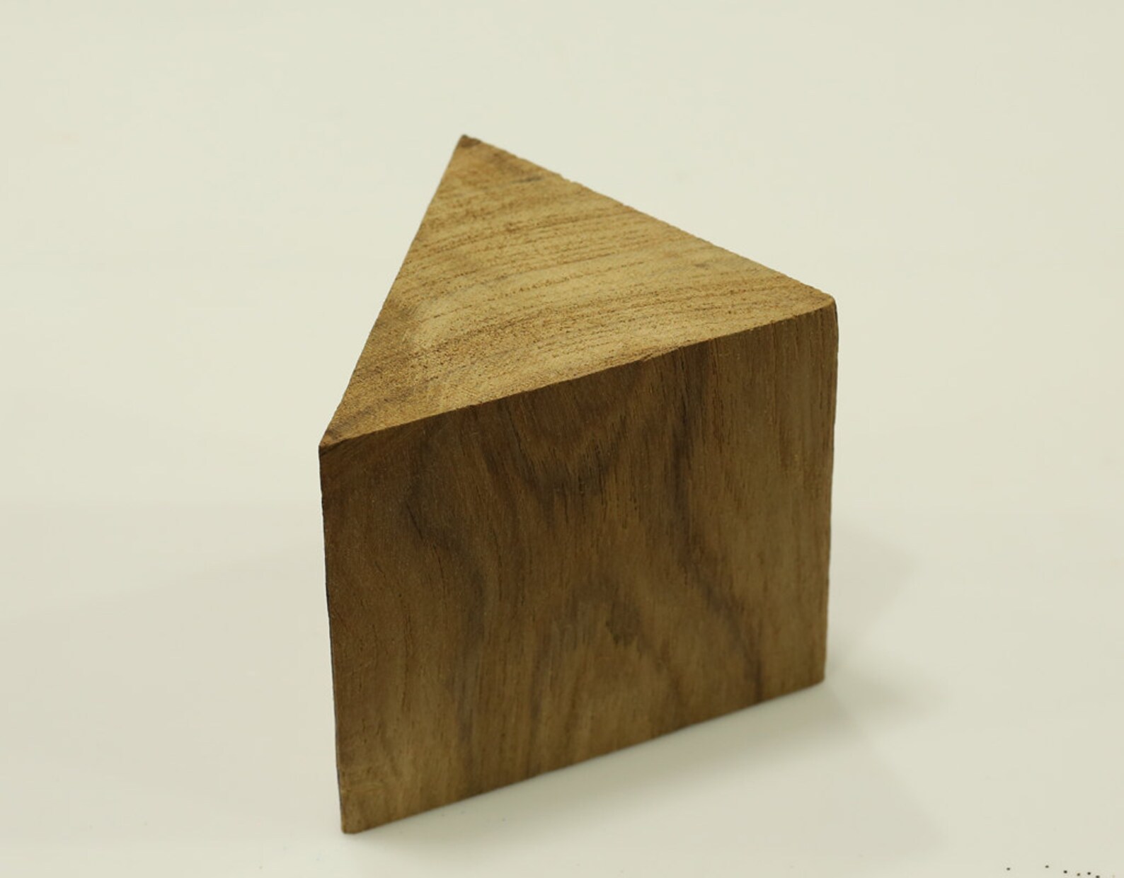 Handcrafted WOOD Triangular Prismtriangle Home Garden - Etsy