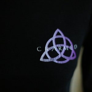 Vintage Black CHARMED Crop Shirt, Rare Original Merch 2002, Charmed ...