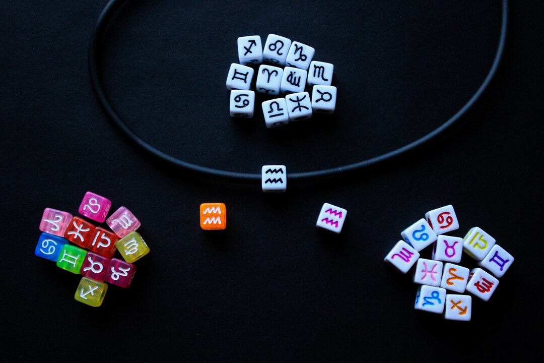 CUSTOM Choker Zodiac Sign, Personalized Necklace Astrology, Optional ...