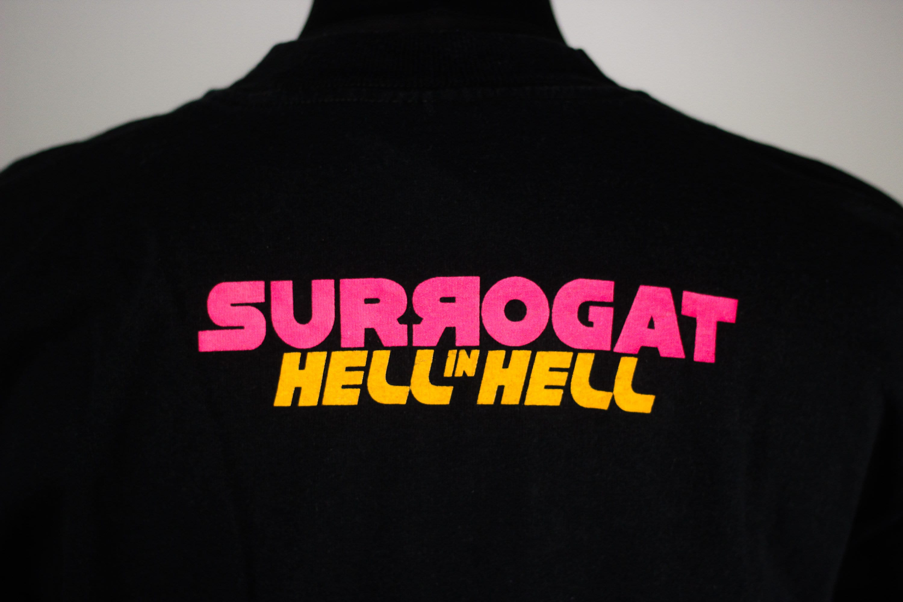 Vintage SURROGAT Bandshirt S Hell In Hell Tiger Neon Pink | Etsy