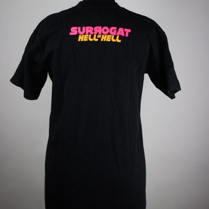 Vintage SURROGAT Bandshirt S, Hell In Hell, Tiger Neon Pink Design, Deutsches Rock Shirt - Etsy.de