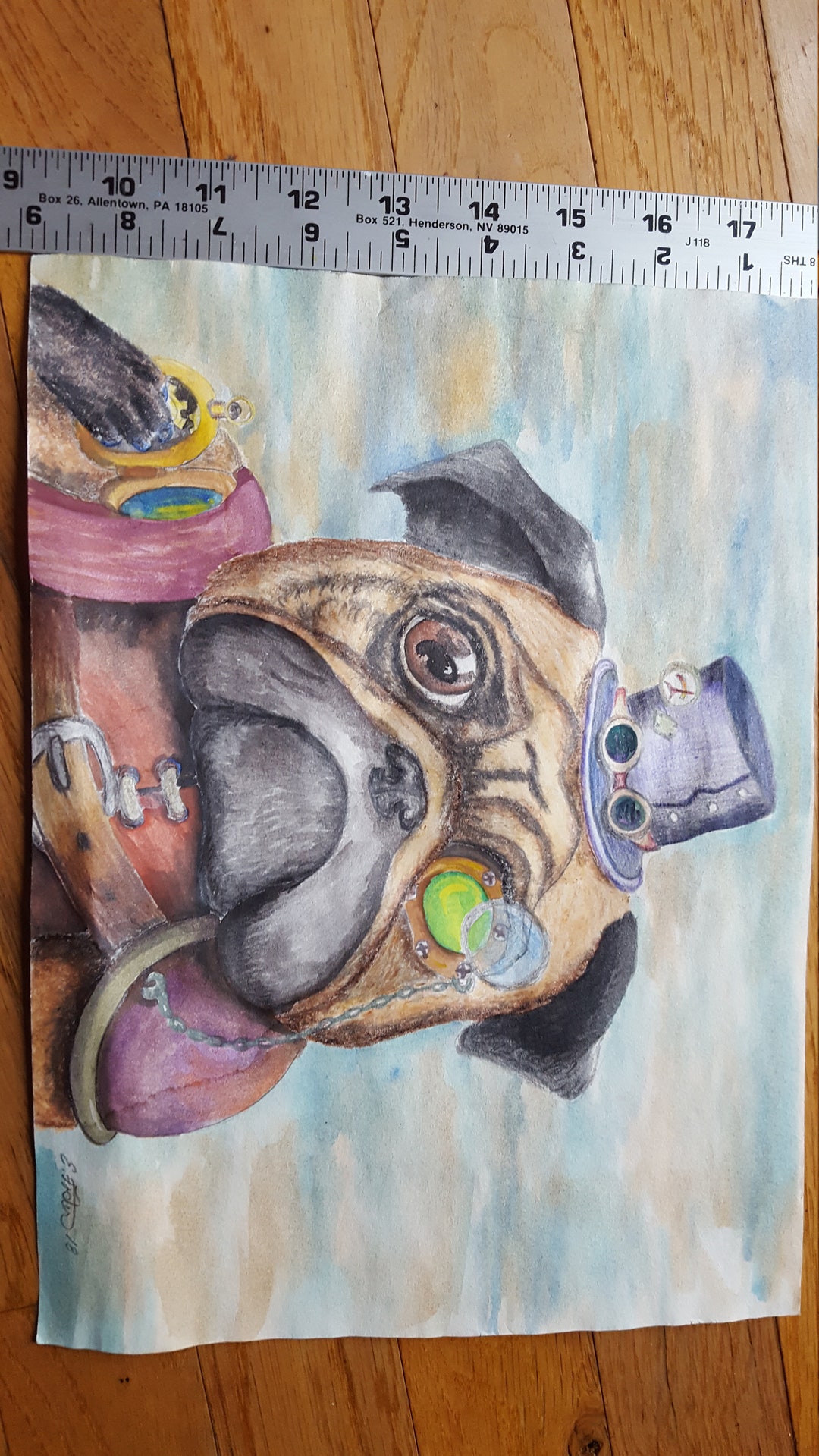 Steampunk Pug - Etsy