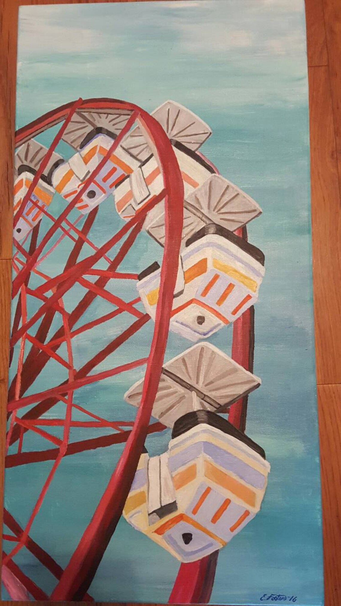 Summer Ferris Wheel | Etsy