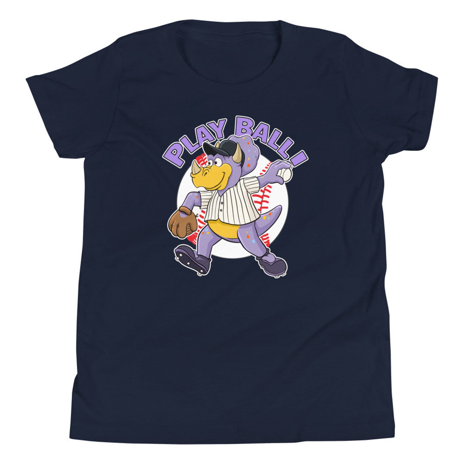 Rockies Baseball Mascot Dinger KIDS T Shirt - Etsy
