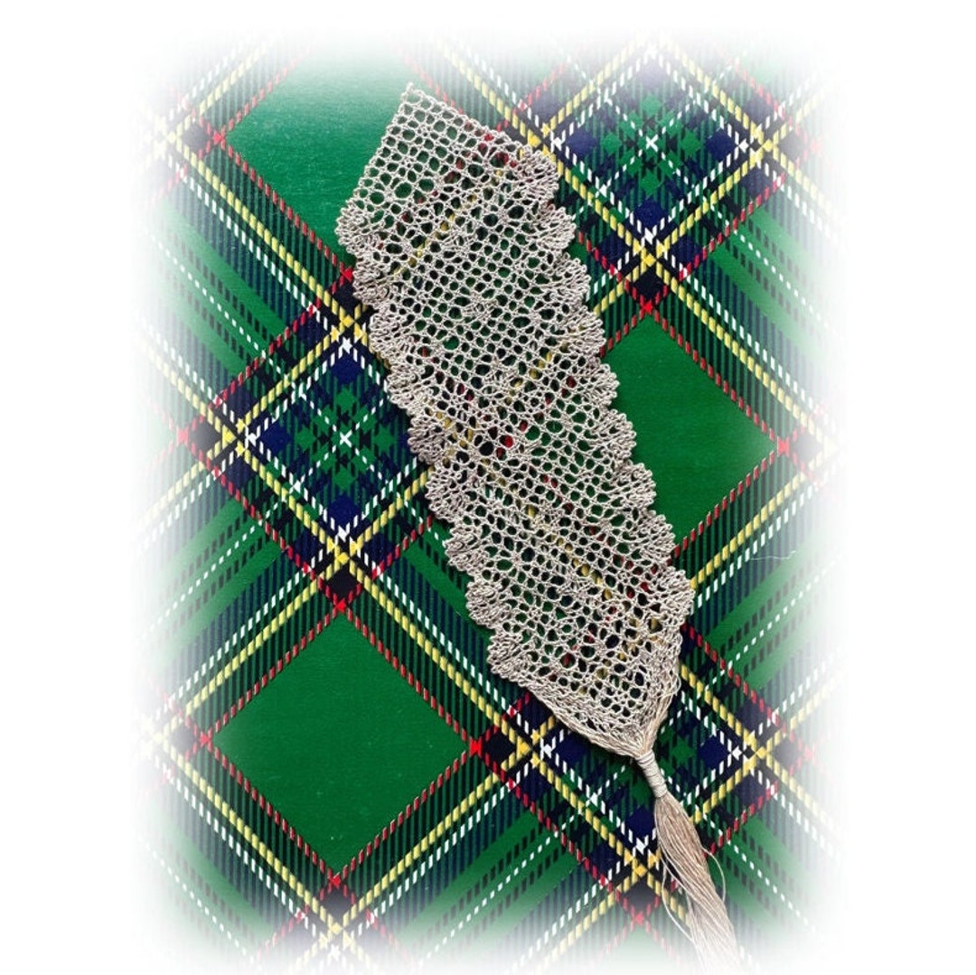 Bruce- Bobbin Lace Bookmark Pattern With Guidelines - Etsy